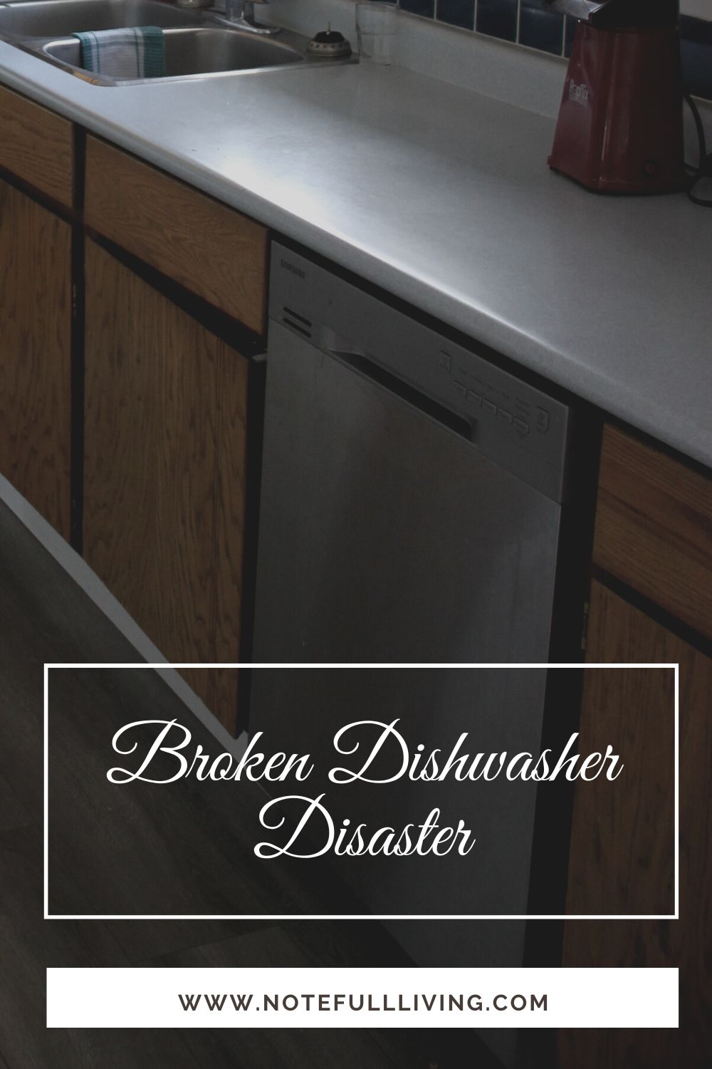 Broken Dishwasher Disaster – Notefull Living